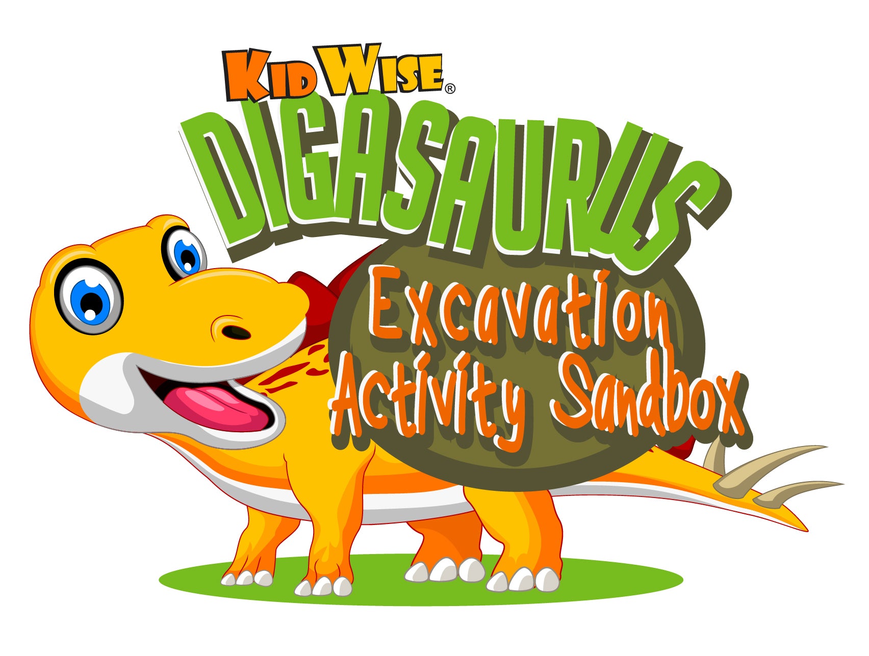 Digasaurus Activity Sandbox - Dinosaur Excavation Activity - KidWise ...