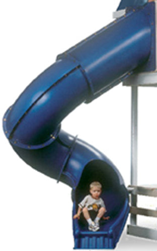 7ft Deck Height Turbo Tube Slide - Multiple Colors – KidWise Outdoors